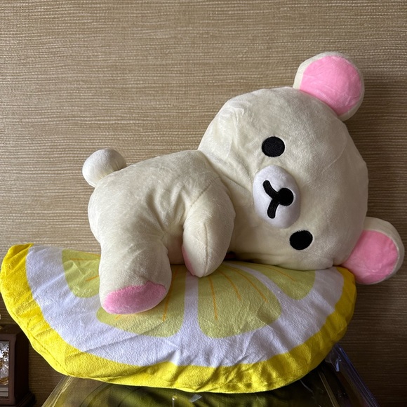 Toys | Rilakkuma Lemon Bear 16inch Plush | Poshmark